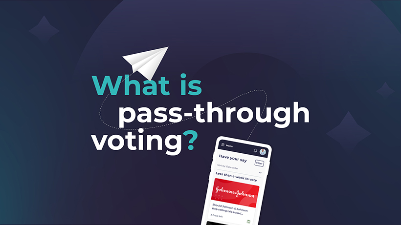 What Is Pass Through Voting | Tumelo